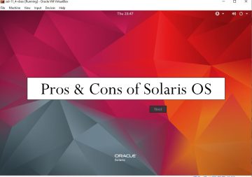 Advantages and Disadvantages of Solaris Operating System – IT Release